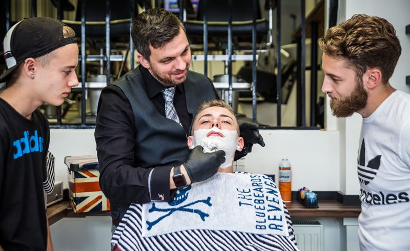 Day of Shaving - MrSnippers Barbershop